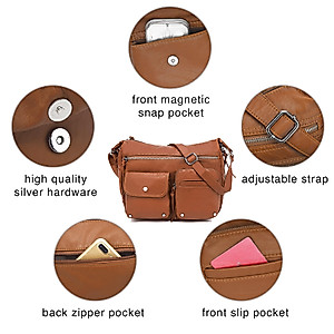 Scarleton Crossbody Bags for Women, Crossbody Purses for Women, Women's Crossbody Handbags with Multiple Pockets, H180035 - Turquoise Green