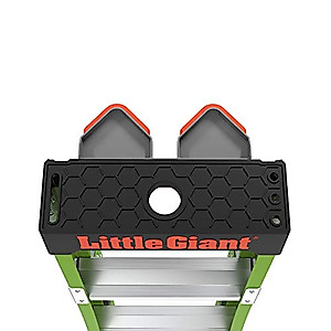 Little Giant Ladders, King Kombo, Professional, 5 Ft. A Frame, 8 Ft. Extension, Fiberglass, Type 1AA, 375 lbs Weight Rating, (13580-001)