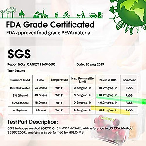 Reusable Storage Bags,GECOTY Upgraded [10-Pack] Reusable Food Bags BPA-free,Stand up Freezer Bags,Leak-proof Sandwich Bags Snack Bags for Picnic and Refrigerator Storage