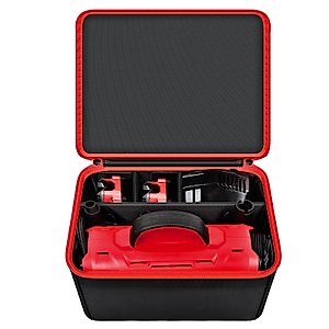 Air Compressor Bag Compatible with Craftsman V20 Tire Inflator (CMCE520B). Tire Inflator Case Travel Carrying Storage Holder Portable Organizer for Craftsman 20v Batteries and Charger (Box Only)