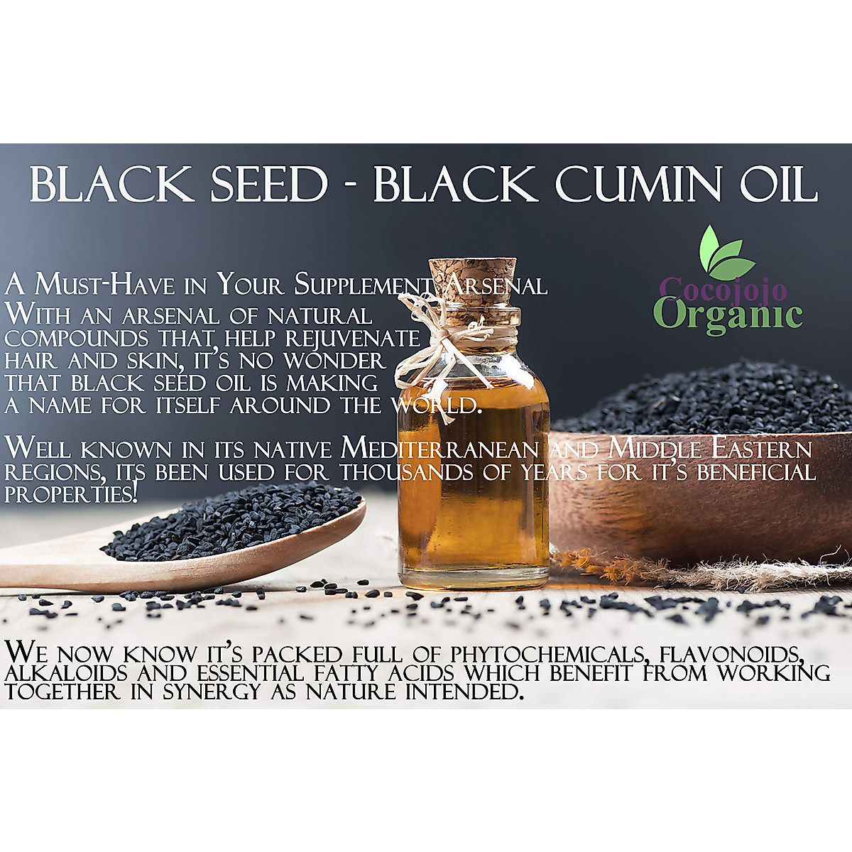 Dr Joe Lab Egyptian Black Seed Oil - Bulk 32 oz - 100% Natural, Black Cumin, Unrefined, Kalonji, Cold Pressed, Extra Virgin, Blessed, Vegan, Non GMO - Premium Grade A for Hair Skin