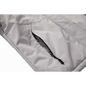 MOERDENG Men's Waterproof Ski Jacket Warm Winter Snow Coat Mountain Windbreaker Hooded Raincoat