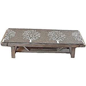 WanJing Memory Foam Bench or Porch Swing Cushion,Non-Slip Long Chair Backrest Fresco Settee Cushion,Garden & Deck Seating Pad,Indoor Sofa Couch Cushion Bay Window Seat Cushion, 36x14 Inch