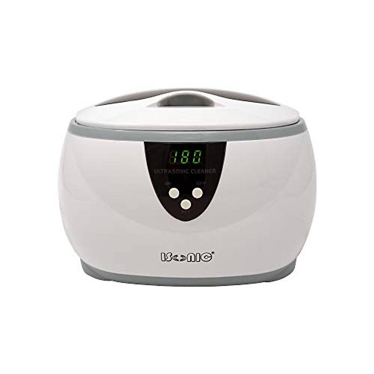 iSonic® D3800a Digital Ultrasonic Cleaner for Jewelry, Eyeglasses, Watch, 600 ml, 110V 35W