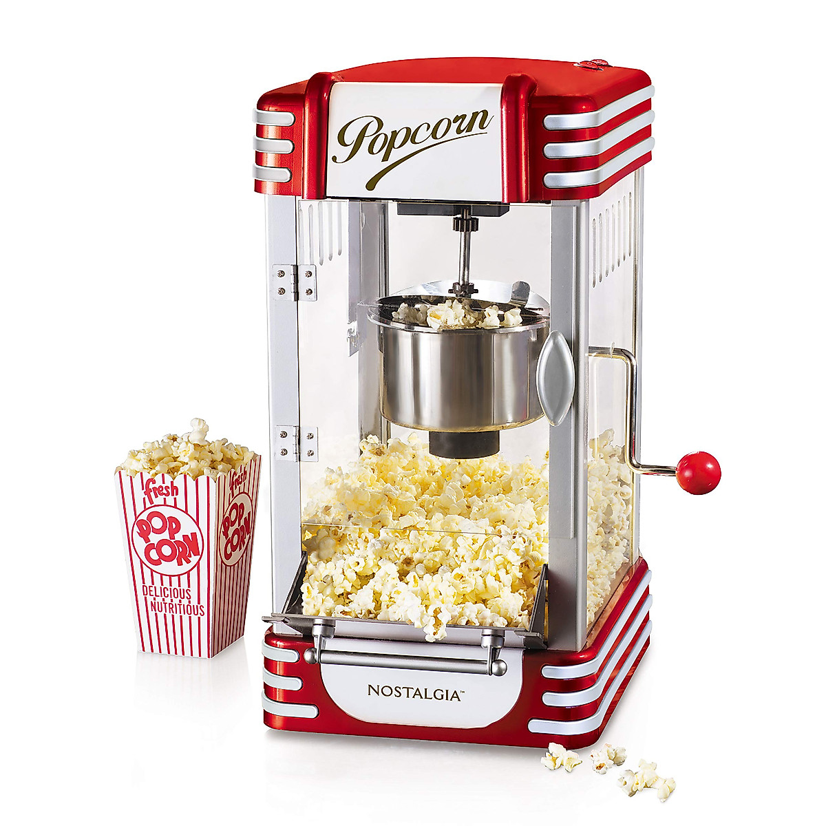 Nostalgia RKP630 Retro 2.5-Ounce Kettle Popcorn Maker