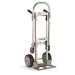 Magliner GMK16UAE Convertible Hand Truck, Interlocked Microcellular Wheels, 500 lb Load Capacity, 47-1/2" Length x 21" Width x 51" Height