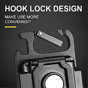 COB Keychain Work Light Mini Keychain Work Light 1000Lux Rechargeable Keychain Flashlight Small Flashlight Keychain Walking and Light Flashligh