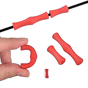 GPP 5 PCS Archery Bowstring Finger Saver QuickShot Finger Guard for Hunting or Bowfishing in 5 Colors