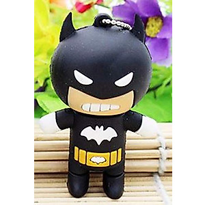 2.0 Batman Super Hero 16GB USB External Hard Drive Flash Thumb Drive Storage Device Cute Novelty Memory Stick U Disk Cartoon