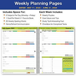 Coole School 2023-2024 Elementary Student Planner - 8.5" x 11" - Start Off On The Right Foot - Durable Poly Plastic Cover