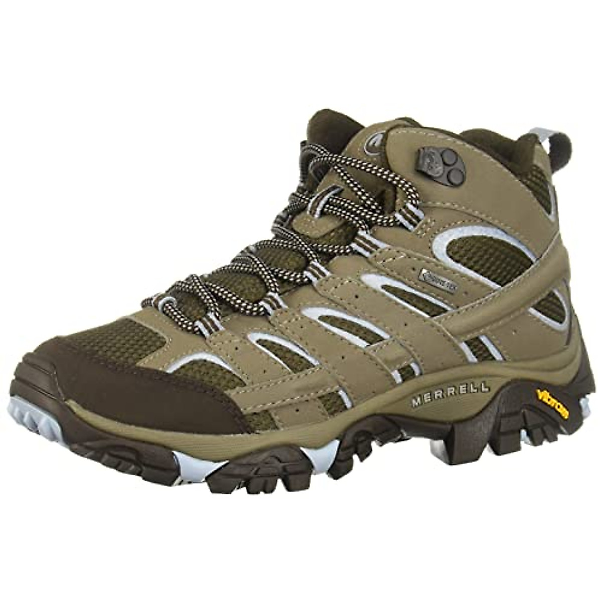 Merrell Women's Moab 2 MID Gore-TEX Hiking Boot, Brindle, 10.5