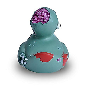 Wild Republic Rubber Ducks, Bath Toys, Kids Gifts, Pool Toys, Water Toys, Zombie, 4"