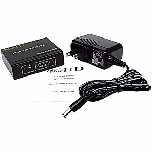 ViewHD 2 Port 1x2 Powered HDMI 1 in 2 Out Mini Splitter for 1080P & 3D | Model: VHD-1X2MN3D
