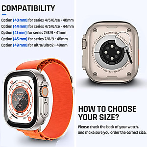 Goton 2 in 1 Waterproof Case for Apple Watch Ultra Ultra 2 2024 Screen Protector 49mm, 360 Protective Glass Face Cover Hard PC Bumper + Back Frame for iWatch Ultra Accessories 49 mm, Titanium