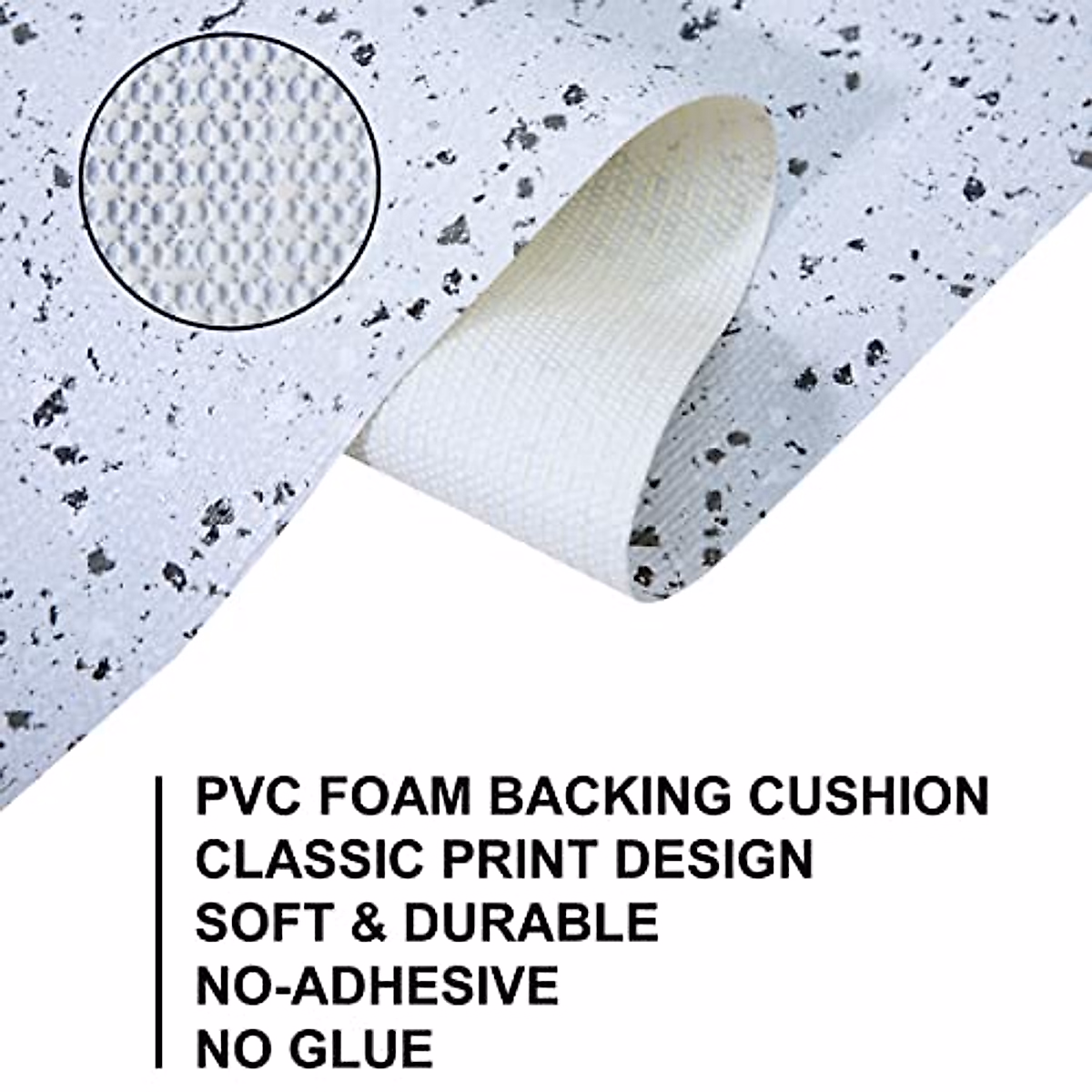 DwellAid Print Drawer Liner Non Adhesive for Kitchen, 18x48in*2Rolls, Waterproof Shelf Liner Durable Anti-Slip for Kitchen Cabinets Shelf Liners for Kitchen Cabinets