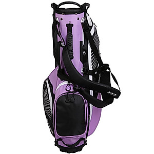 MacGregor Golf Ladies VIP 14 Divider Stand Carry Bag with Full Length Dividers Lilac/Black