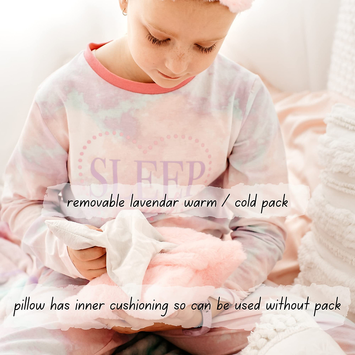 TrueSooth Unicorn Gifts for Girls Age 6-8 - Lavender Plushie/Plush Star Pillow, Girls Unicorn Sleep Mask, Mug, Notebook Set - Birthday for 6, 7, 8 Year Old Girl, Little Girl Gifts