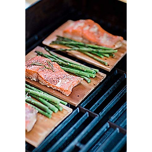 Case of 50 Small 3.5x7" Cedar Grilling Planks Plate Size - Restaurant Quantity