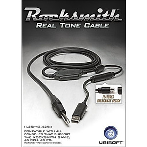 Ubisoft Rocksmith Real Tone Cable Ps3 ,Xbox 360 ,Pc *New*