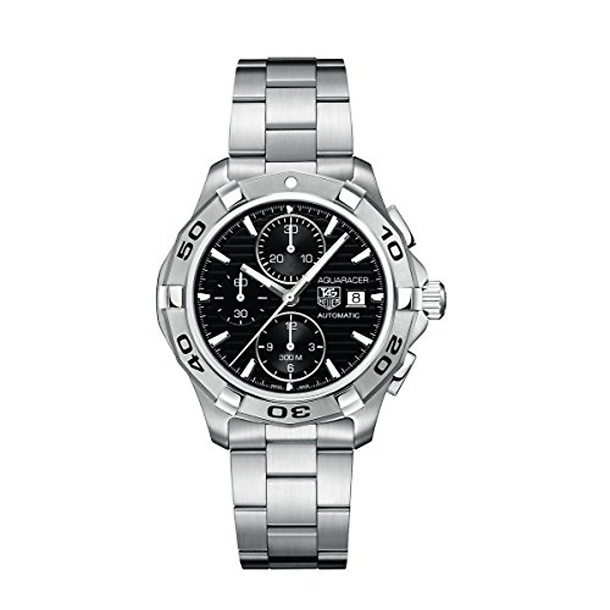 TAG Heuer Men's CAP2110.BA0833 Aquaracer Black Chronograph Dial Watch