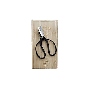 Bonsai Pruning Scissors for indoor outdoor gardening, Higurashi Bonsai Shears in a bamboo gift box, Versatile tool for use around the kitchen, house and garden