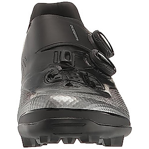 SHIMANO Men's Cycling XC7 (XC702) Shoes, Black, Size 49, 9.5