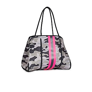 Haute Shore - Greyson Cairo Neoprene Tote Bag w/Zipper Wristlet Inside, One_Size