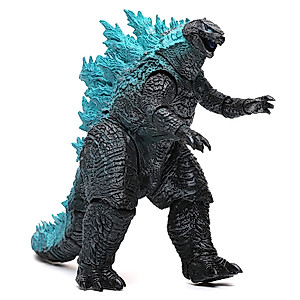 FULONNGCO Toys- Action Figure - Dinosaur Toy Monster King Action Figure Statue Model Toy Decoration Head-to-Tail 12 '' (Blue)