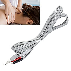 Tens Unit Leads Wires, Electrode Heat Wires 5.9ft Tens Replacement Leads Wire for Digital Massage Machine and Other Health Care Machines Electrodes Connector Cables