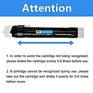 LCL Compatible Toner Cartridge Replacement for Xerox WorkCentre 7525 7845 7835 7530 7535 7545 7556 7830 7845 7855 006R01513 6R01513 (1-Pack Black)