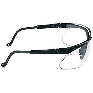 HOWARD LEIGHT Honeywell Ademco Howard Leight Shooting Sports by Genesis Sharp-Shooter Shooting Glasses, Clear Lens (R-03570)