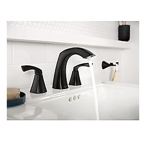 Moen Faucet BR WS HIARC LNDOR MBK2H 84504BL