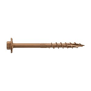 Simpson Strong-Tie SDWH19300DB-R50 Strong-Drive SDWH Timber-HEX Screw — 0.195 in. x 3 in. 5/16 Hex, DB Coating (50-Qty)