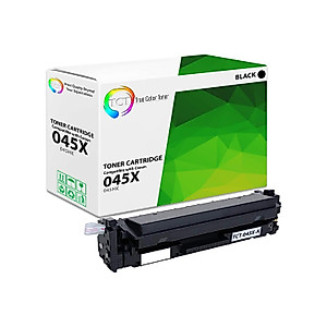 TCT 045X Black Toner Cartridge - Premium Compatible Replacement for Canon 045H Black High Yield Works with Canon Color ImageClass MF634CDW MF632CDW LBP612CDW Printers (2,800 Pages)