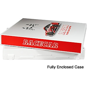 UniKeep Nascar Themed Collectible Card Storage Binder, 360 Card Capacity (Car)