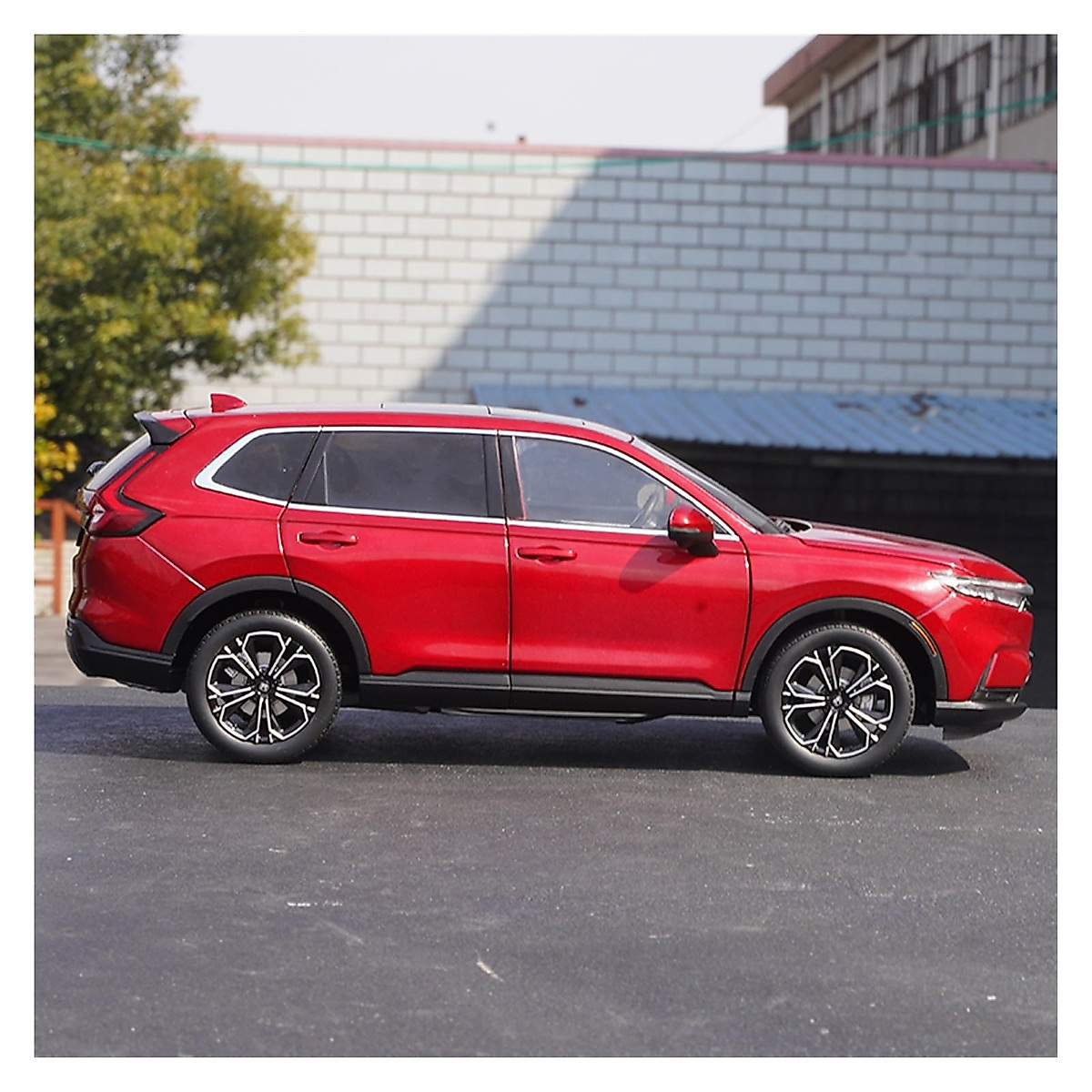 Alloy Resin Car Vehicle Model 1 18 Fit for Honda CRV 2023 Scale Static Die-cast Alloy Model Car Adult Display Photo Props Decoration Red Festive Deluxe Gift