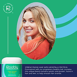 Rootly Hair Growth Repair | Hair Mask Keratin Hair Treatment | Hair Mask Treat Yourself, 6 Oz