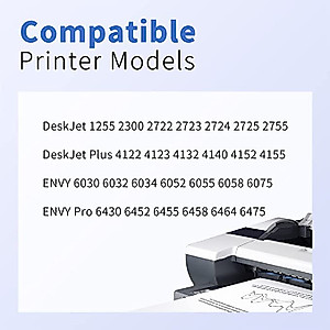 myCartridge SUPRINT 67XL Ink Cartridge Black Color Combo Pack Remanufactured Ink Cartridge Replacement for HP 67XL 67 XL 67XXL for 2700 4155 4155e Envy 6455 6455e 6458 6458e 6400 6055 Printer 67