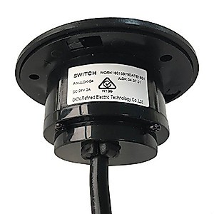 Fromann 2 Button Remote Hand Control Handset with USB and Blue Light for Power Recliner Lift Chairs