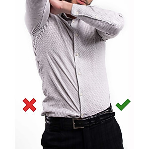 FancyBoy Premium Shirt Stays : 1 Set of 2 Shirt Stay - Premium Long-Lasting Shirt Stays