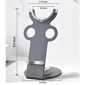 PUROSUR Hair Dryer Stand for Dyson Hair Dryer, Compatible Dyson Hair Dryer Stand hair dryer stand Organizer for Dyson Hair Dryer, Diffuser, Nozzle holder
