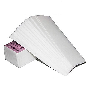 100PCS Non-woven Body Facial Hair Removal Wax Strips Hair Remove Professional Paper Depilatory Paper Salon Beauty Tool For Leg Arm Body