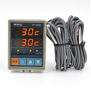 1pcs BF-440A dupla sonda Solar controlador de temperatura duplo termostato interruptor de temperatura da agua Quente em dois sen
