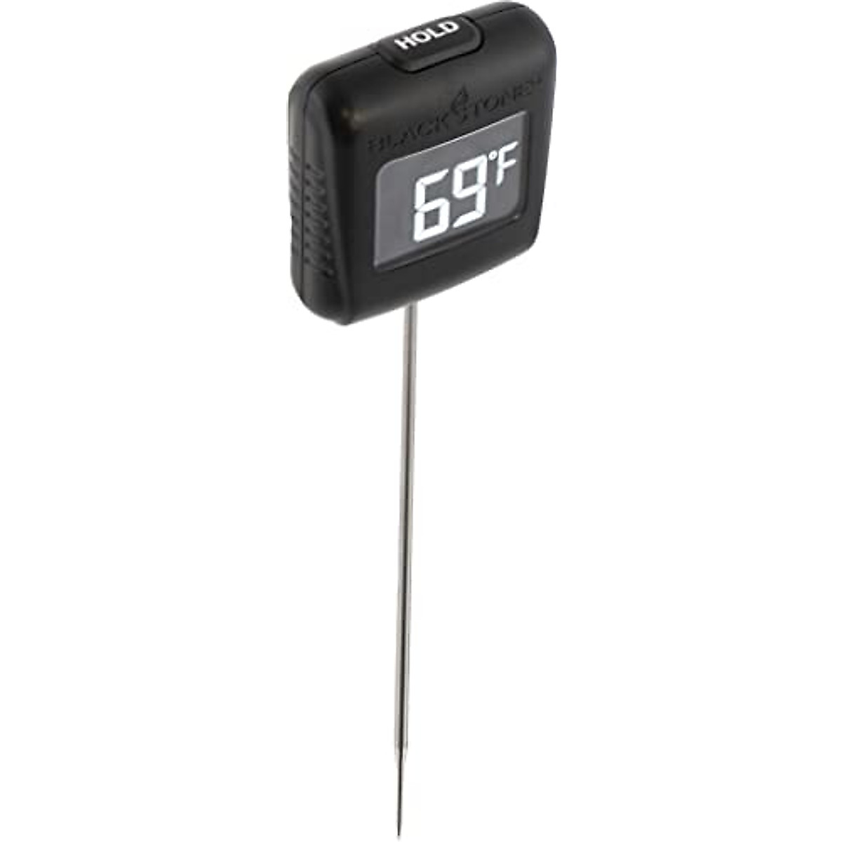 Blackstone 5299 Digital Probe Food Thermometer for Cooking, Grilling, Meat, Frying, Baking, BBQ, Griddle Accessory Instant Read in Celsius or Fahrenheit - Waterproof, Heat Resistant, Black