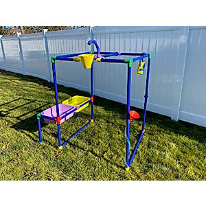 Buckets Of Fun RPBOF Sprinkler for Kids, Waterpark Splash Plastic Toy Backyard Water Park for Children & Toddlers, One Size, Multicolor