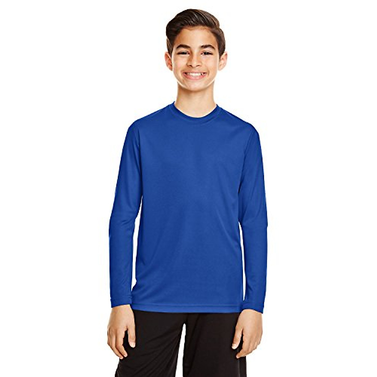 Team 365 Youth Zone Performance Long-Sleeve T-Shirt M SPORT ROYAL