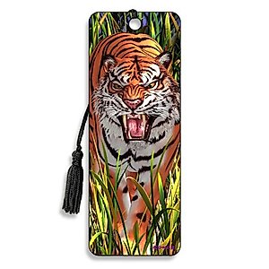3D Lenticular Royce Bookmark - by Artgame (Tiger Trouble)