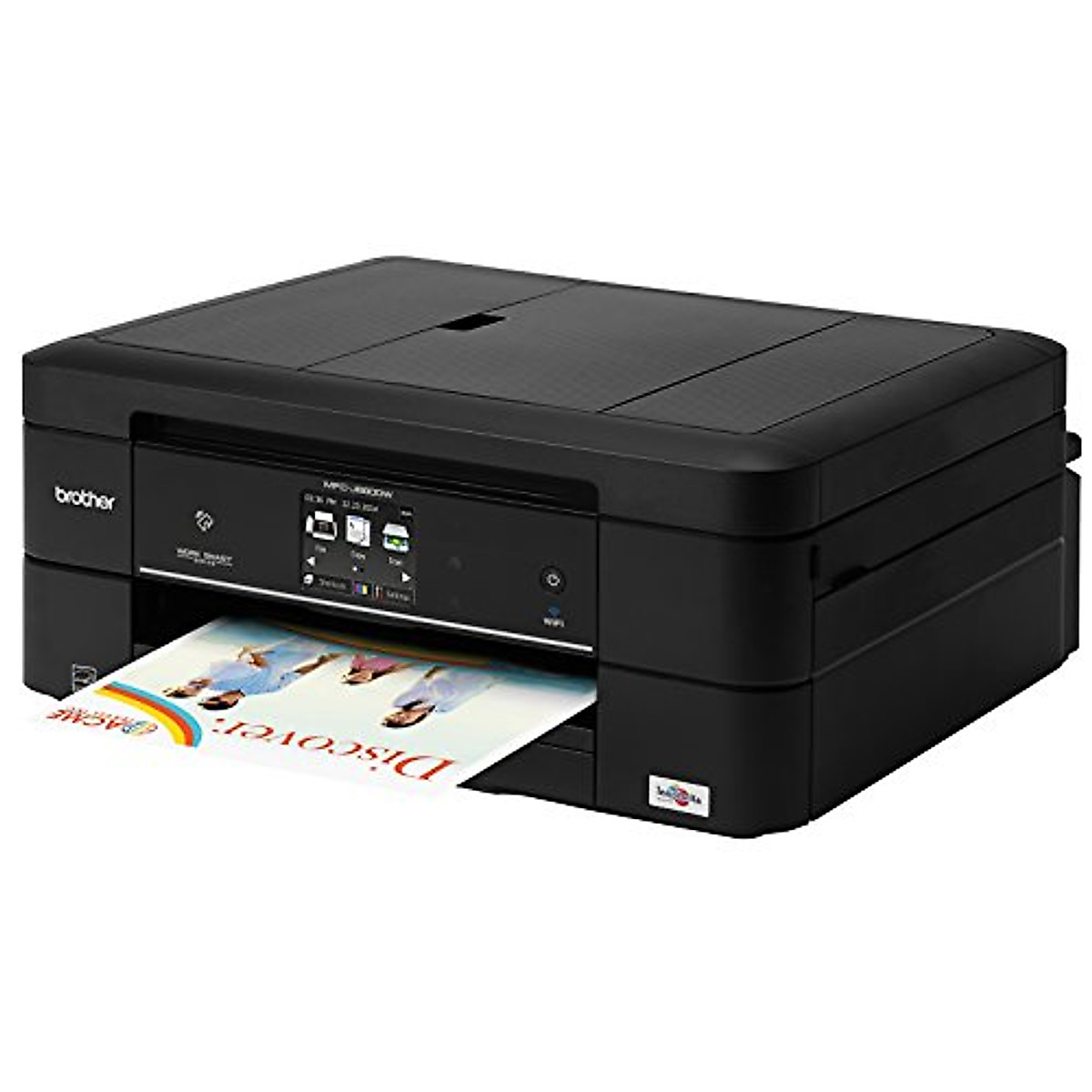 Brother MFC-J880DW All-in-One Color Inkjet Printer, Compact & Easy to Connect, Wireless, Automatic Duplex Printing, Amazon Dash Replenishment Ready