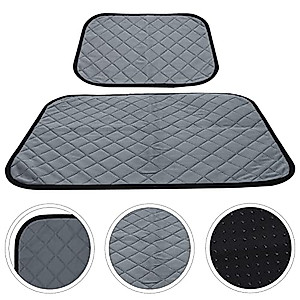 Guinea Pig Bedding 2pcs Hamster Bedding Washable Pee Pads Super Absorbent Pet Mat Small Animal Sleep Cushion Chinchilla Cage Accessories for Small Animals Supplies