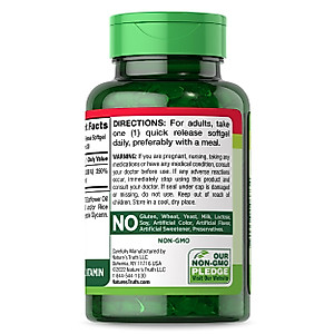 Vitamin D3 2000 IU | 300 Softgels | High Potency Formula | Non-GMO and Gluten Free Supplement | by Nature's Truth